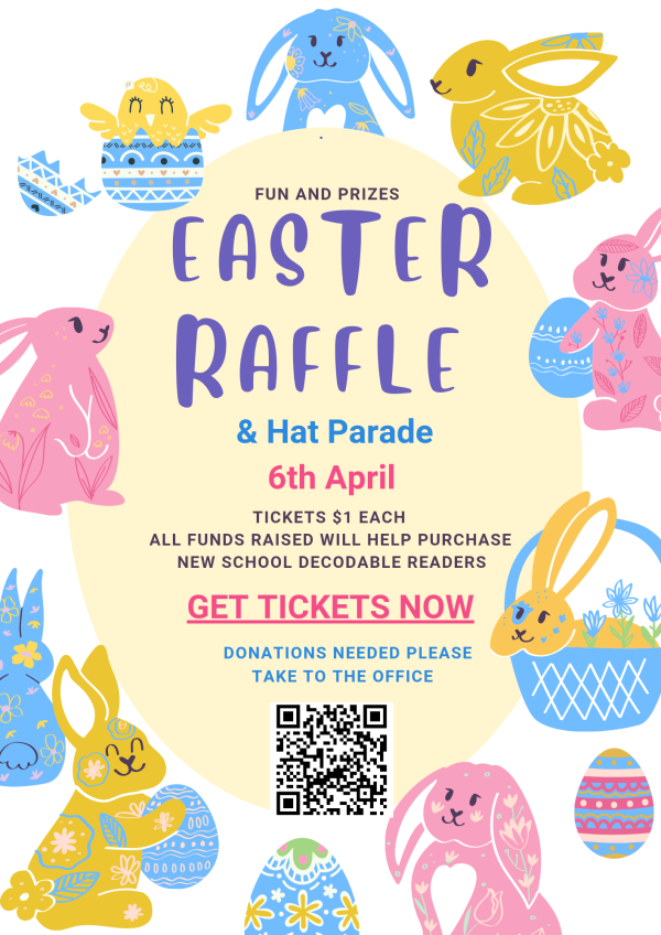 Easter Raffle and Hat Parade